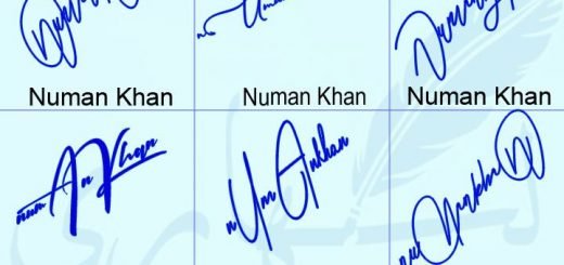 21 Mix Names Handwritten Signatures - Likhari Signature