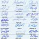 21 Different Names Handwritten Signatures - Likhari Signature