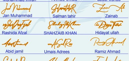 A name signature - Likhari Signature